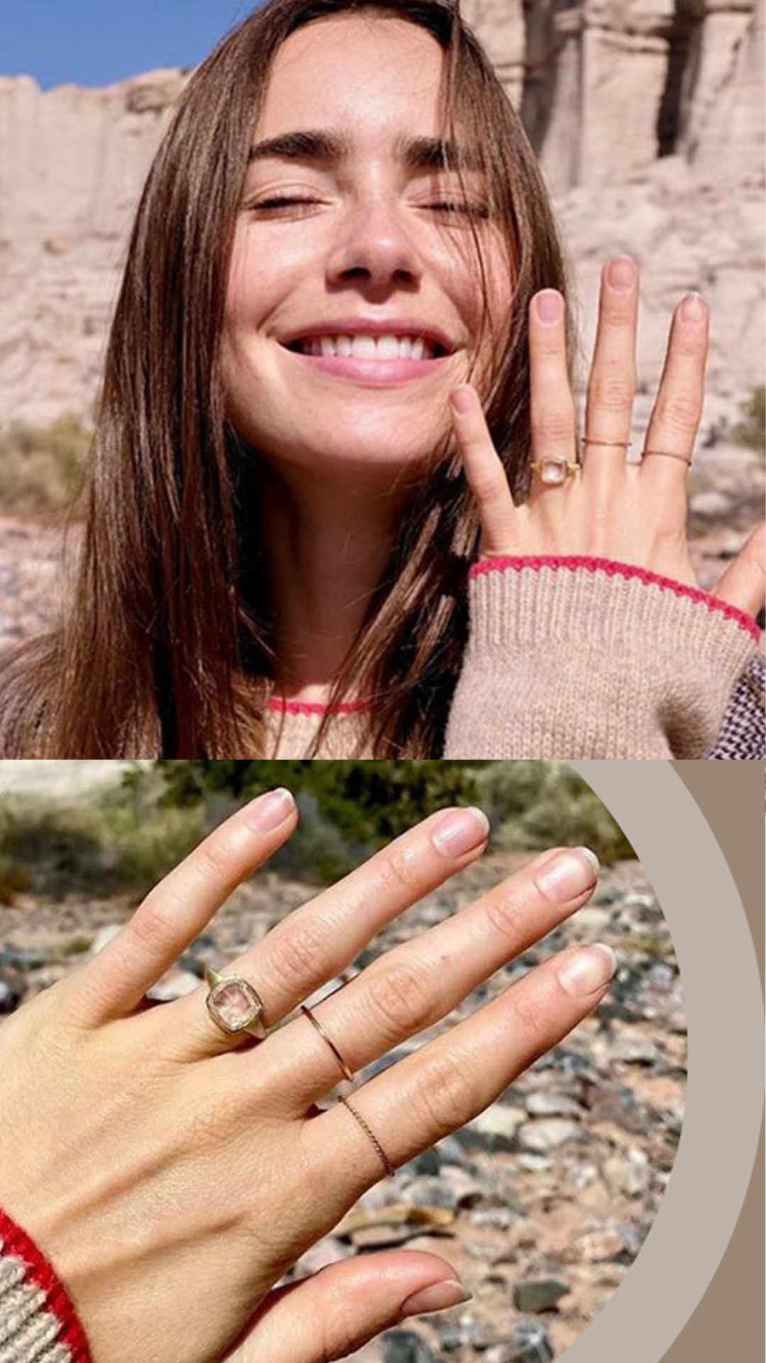 Celebrities Stunning Rose Cut Diamond Engagement Rings – Fine Grown ...