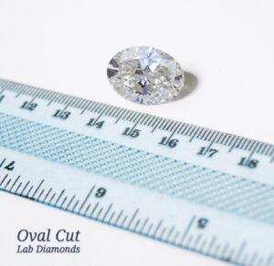 Complete Oval Cut Diamond Size Chart in MM & Carats